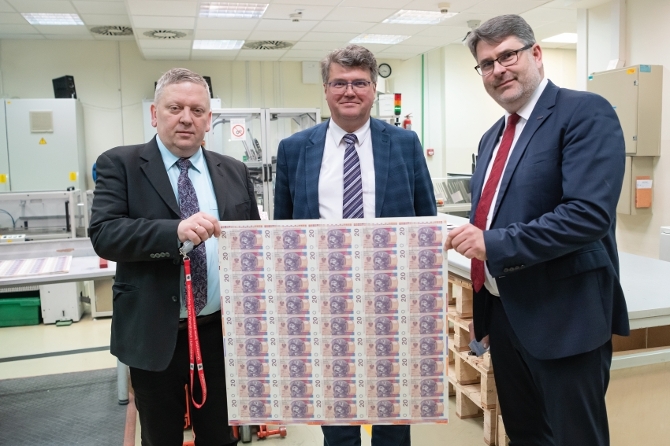 Minister Wąsik visited PWPW PWPW PL